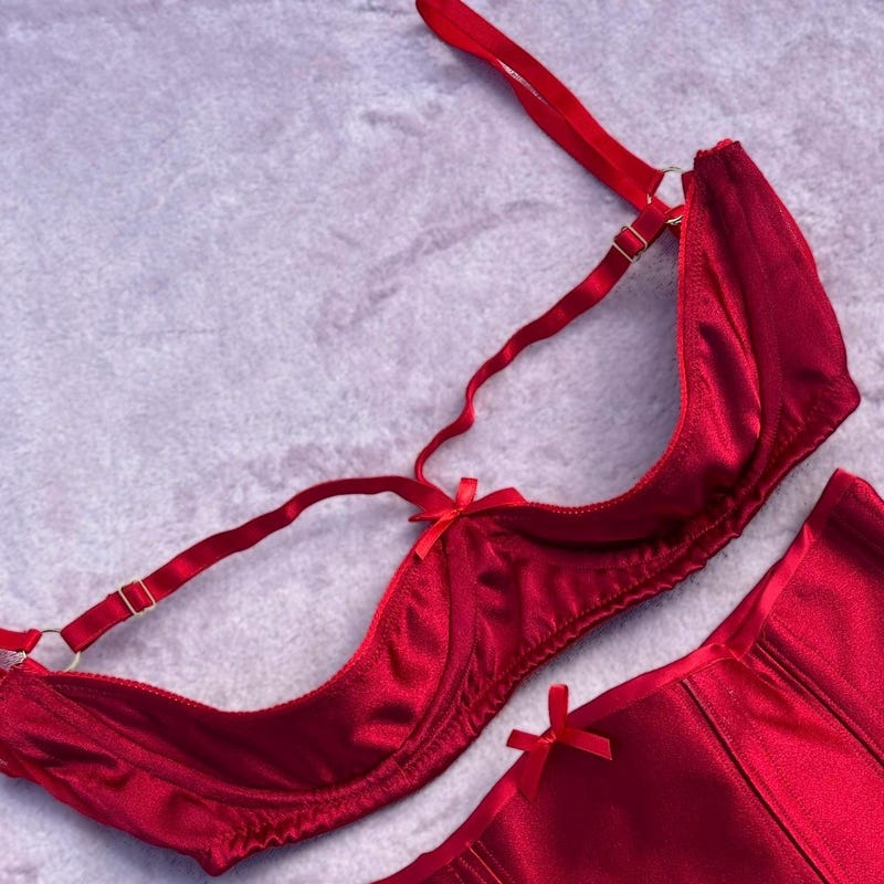 Open Cup Shelf Bras Etsy