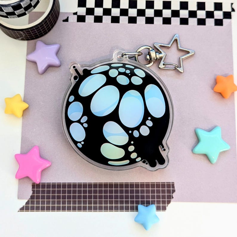 Viktor | Liquid Glitter Shaker Keychain - Etsy