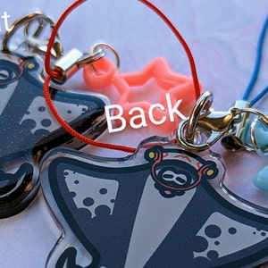 Big Man Deep Cut Splatoon 3 Phone Charm Strap Keychain Sparkle Epoxy - Etsy