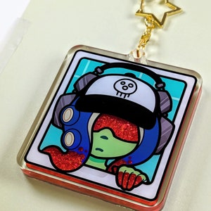 Agent 8 & Acht (dedf1sh) Liquid Glitter Shakers | Splatoon 3 Side Order ...