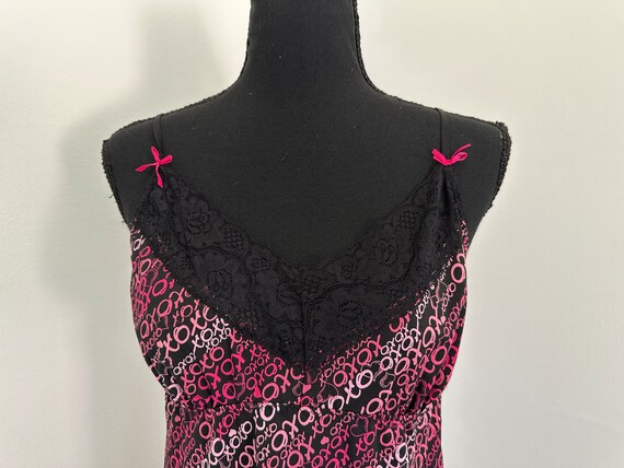Y2K XOXO A-Line Baby Doll Slip Night Gown Teddie Vint… - Gem