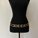 Y2K Gold Square Link Chain Belt 2000's Vintage - Etsy