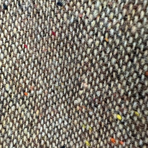 80's Brown Tweed Blazer Piping Detail Tailored Vintage - Etsy