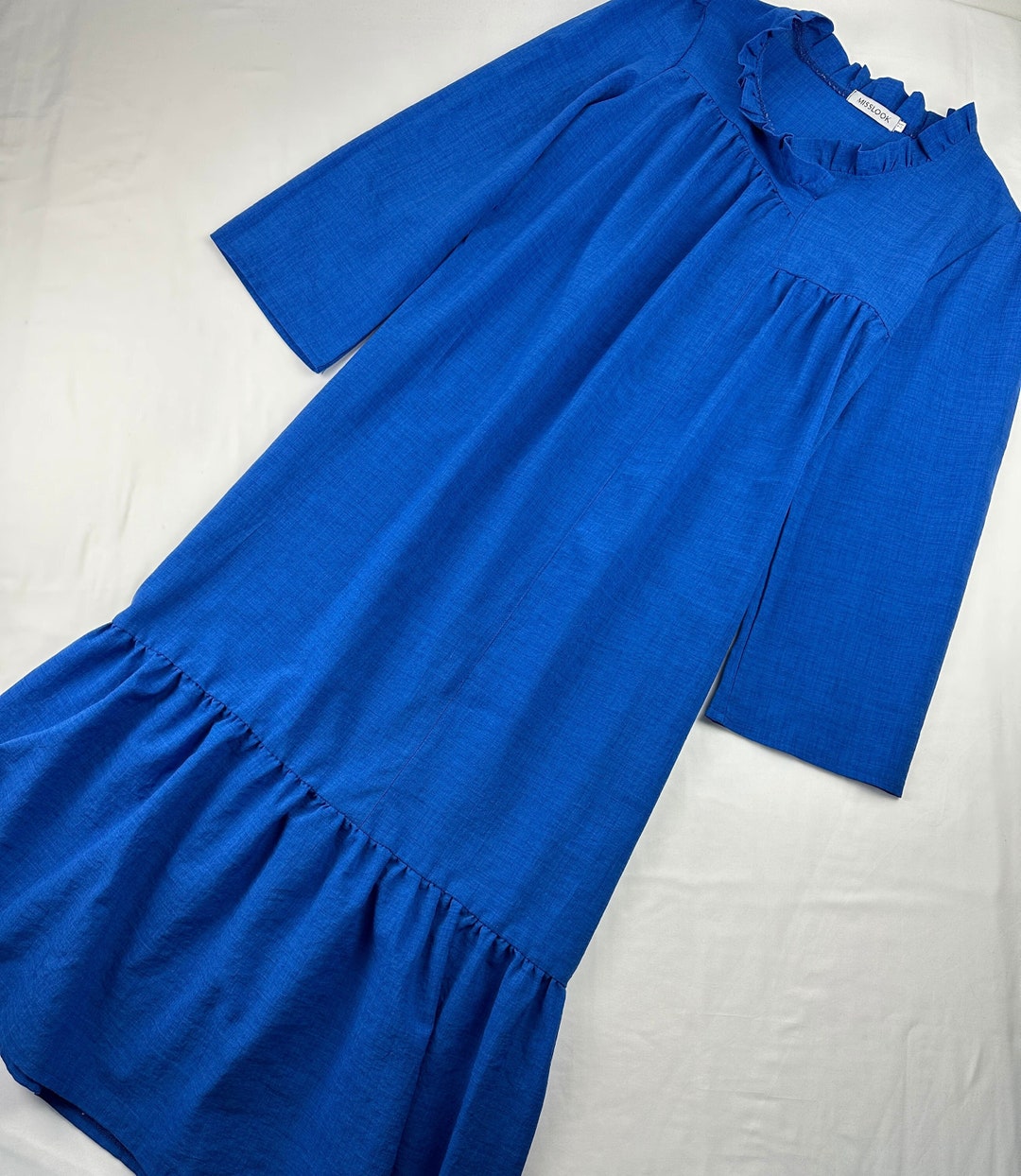 Royal Blue Moo Moo Sack Dress Vintage Oversized - Etsy