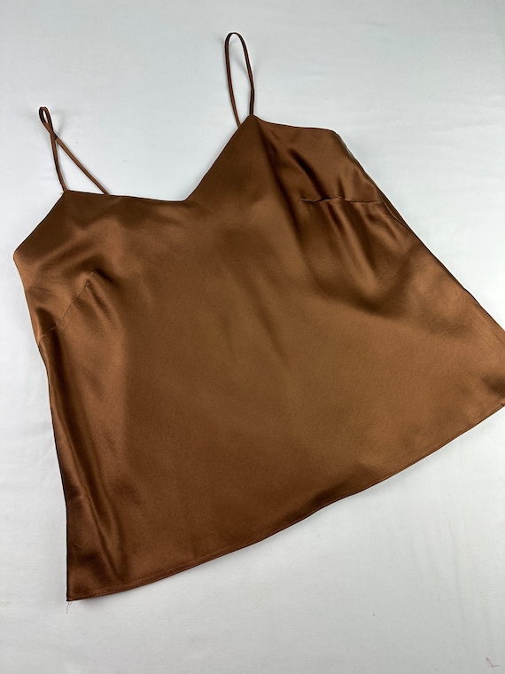Bronze Satin Cami - Gem