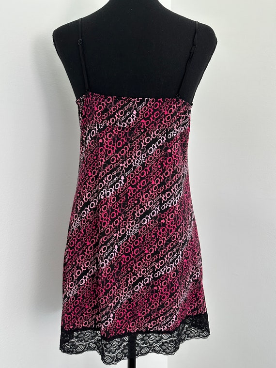 Y2K XOXO A-Line Baby Doll Slip Night Gown Teddie Vint… - Gem