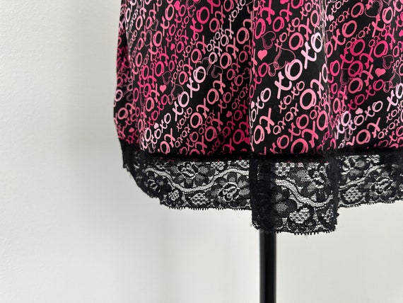 Y2K XOXO A-Line Baby Doll Slip Night Gown Teddie Vint… - Gem