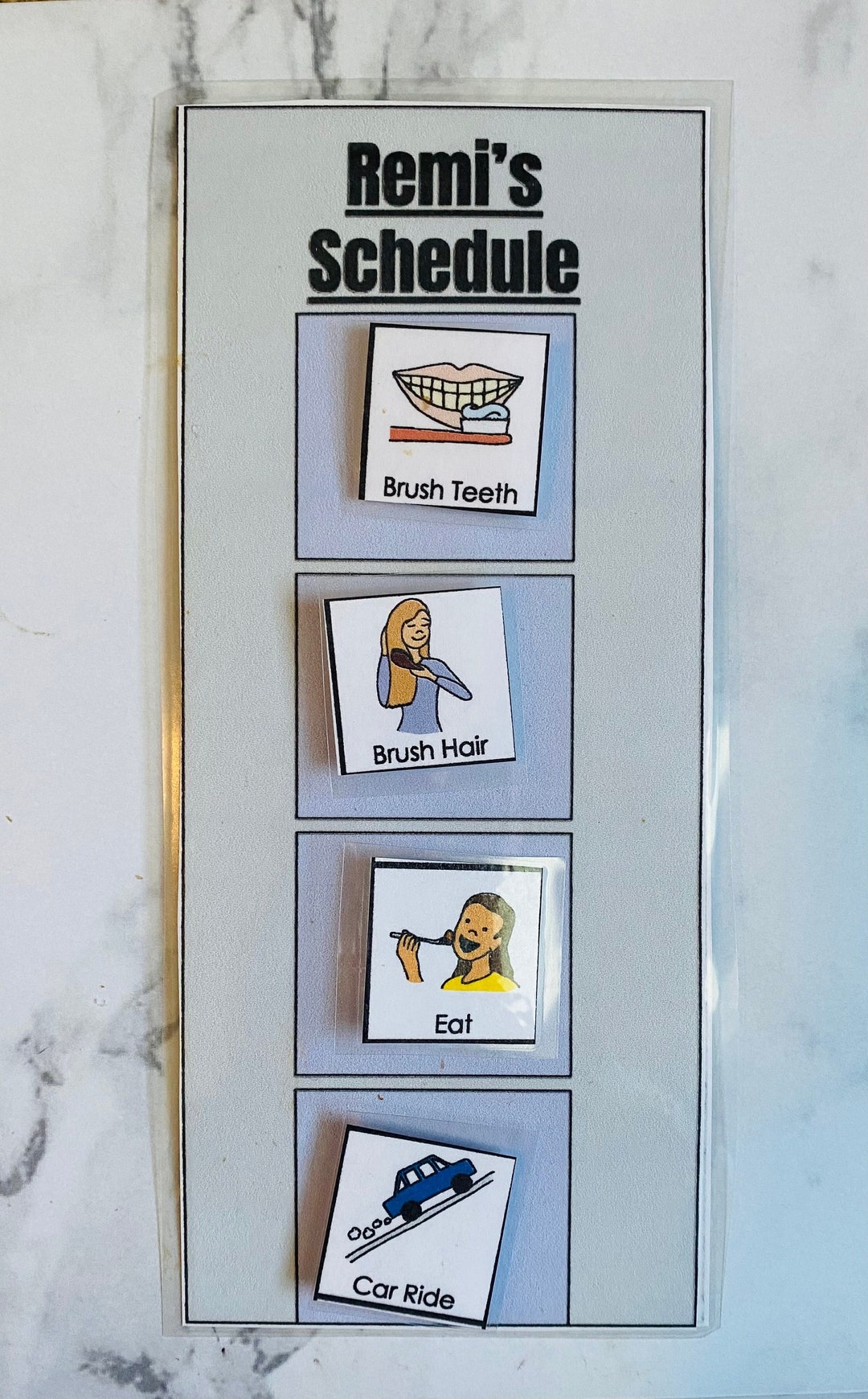 Visual Schedule - Etsy