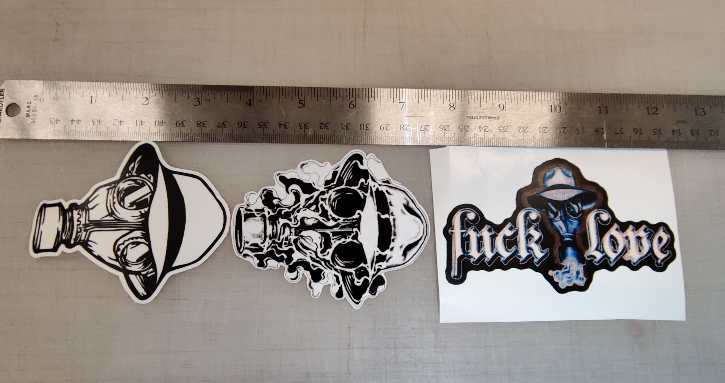 Custom Psycho Realm Decals-3pk - Etsy