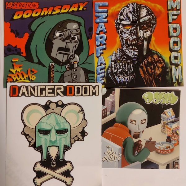 Mf Doom Album Covers - Etsy