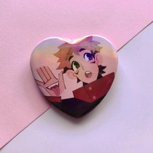 JJK Heart Badges - Etsy
