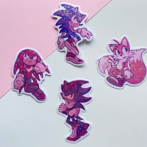 Sonic Vinyl Stickers - Etsy