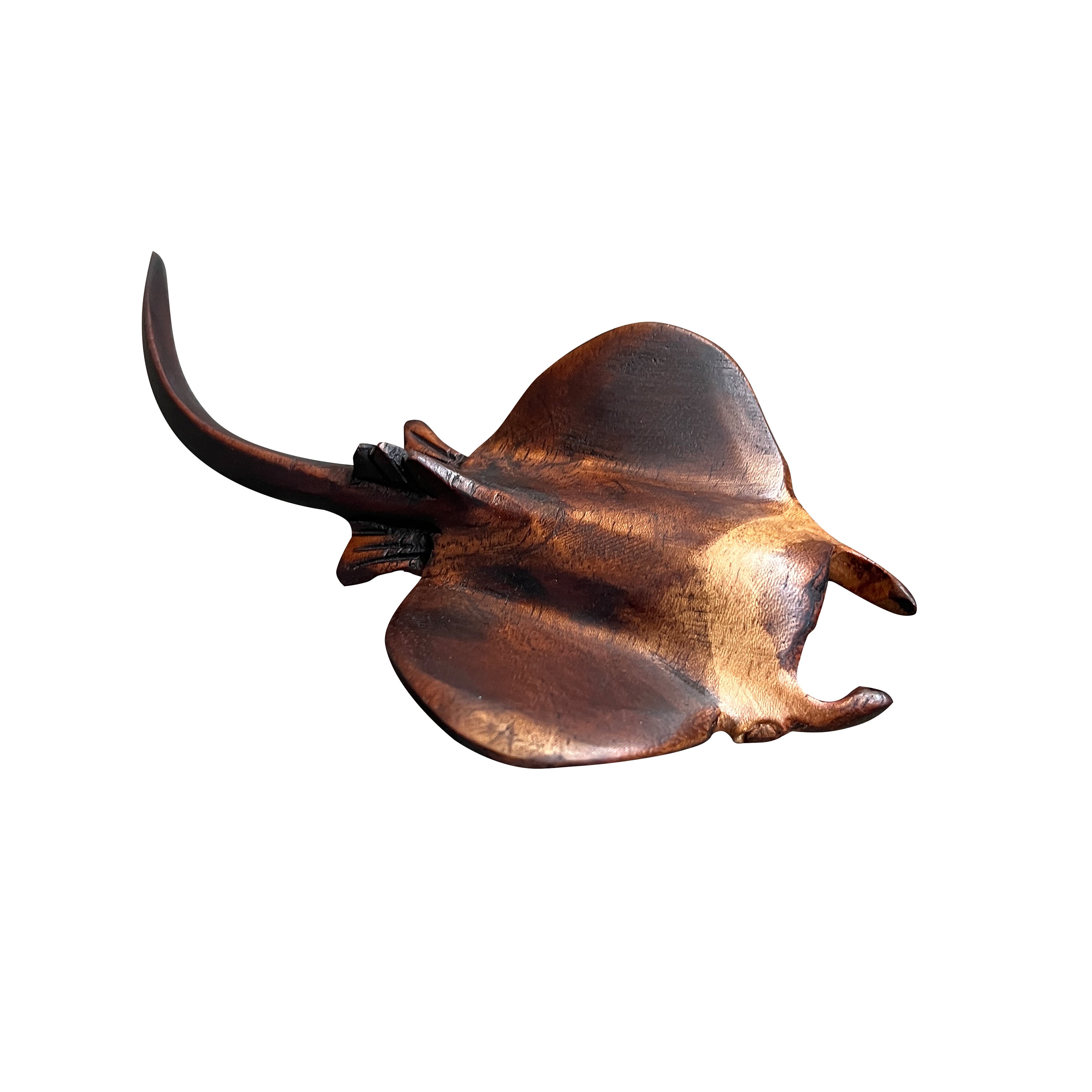 Manta Ray Devil, Crafts, Galapagos Island Wood Carved, (charles Darwin ...