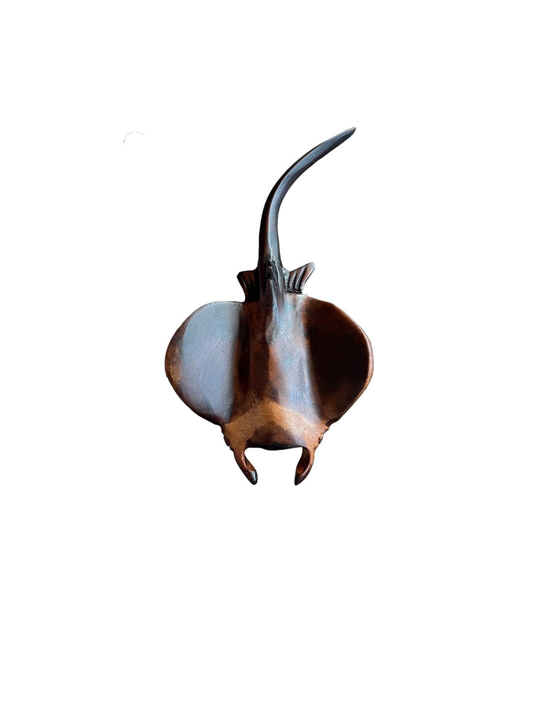 Manta Ray Devil, Crafts, Galapagos Island Wood Carved, (charles Darwin ...