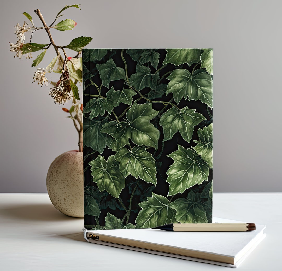 English Ivy Journal Plant Design Notebook Bullet Journal - Etsy