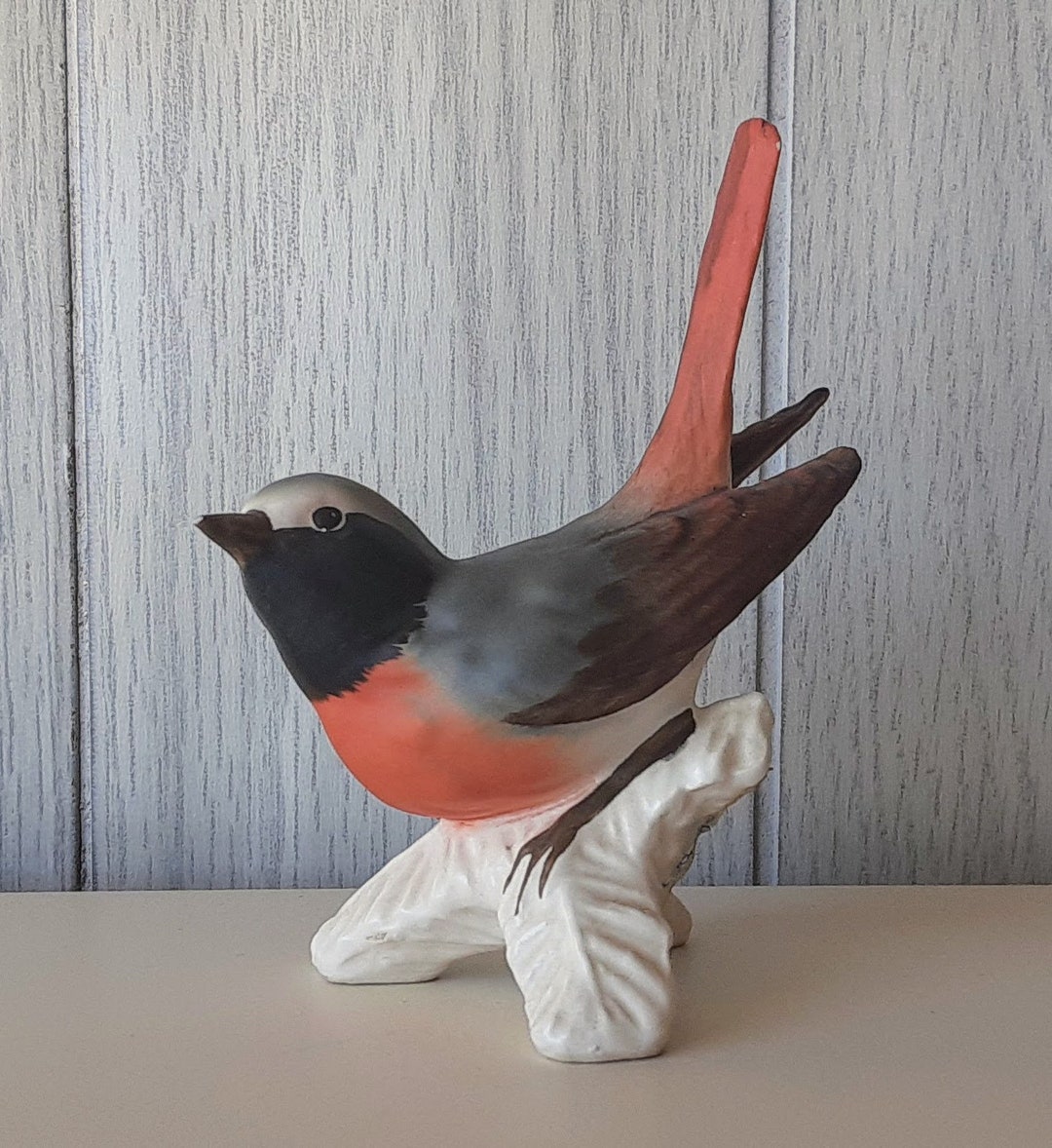 Goebel Bird Figurine- Redstart - Made in Germany - Etsy