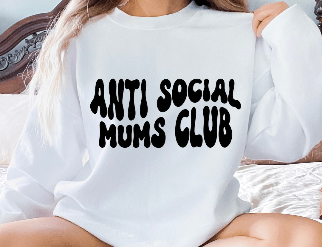 ANTO SOCIAL MUMS Club Svg Png Digital Download Cri Cut Cut File Digital ...