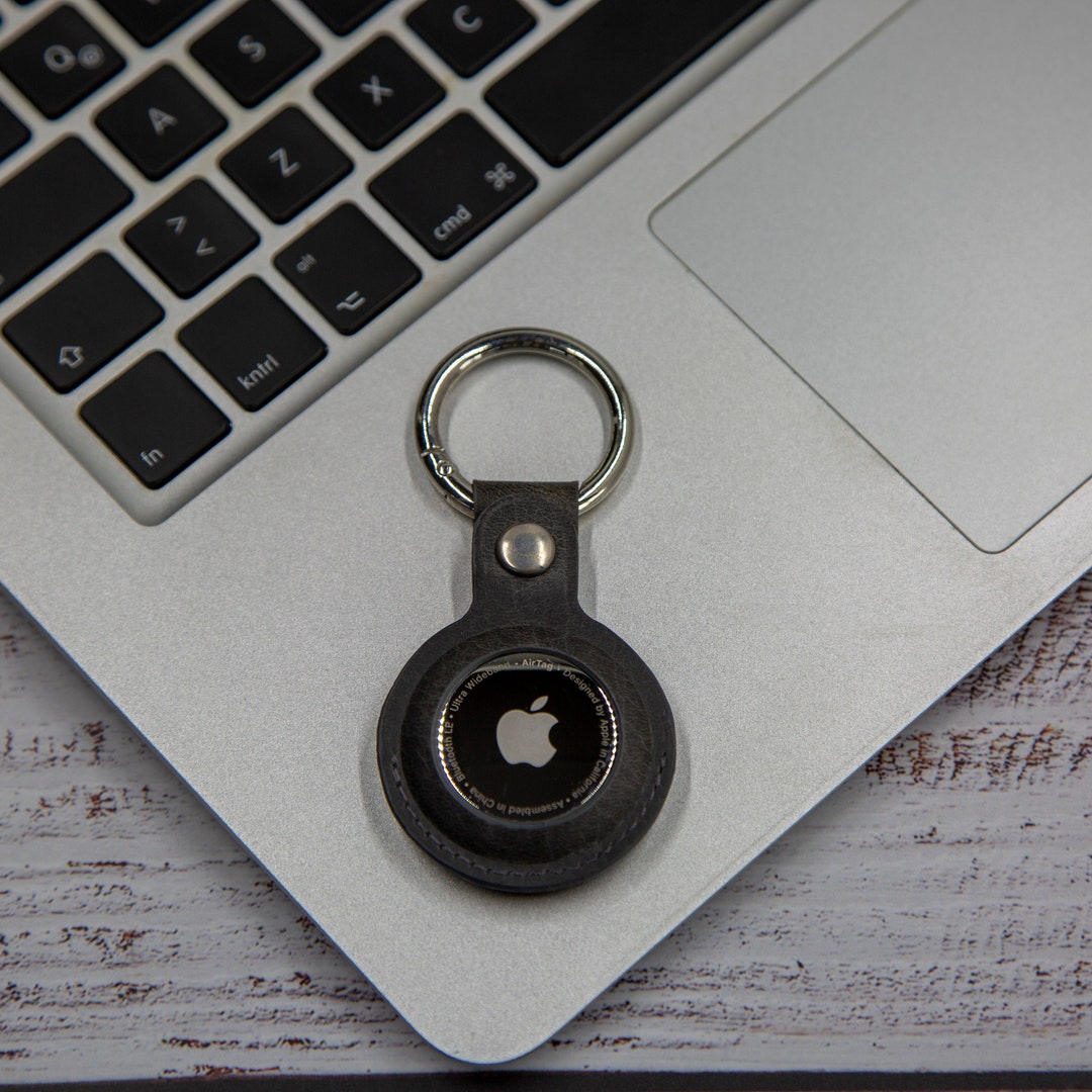 Personalized Gift AirTag Leather Case, Keyring Airtag, Gift AirTag ...