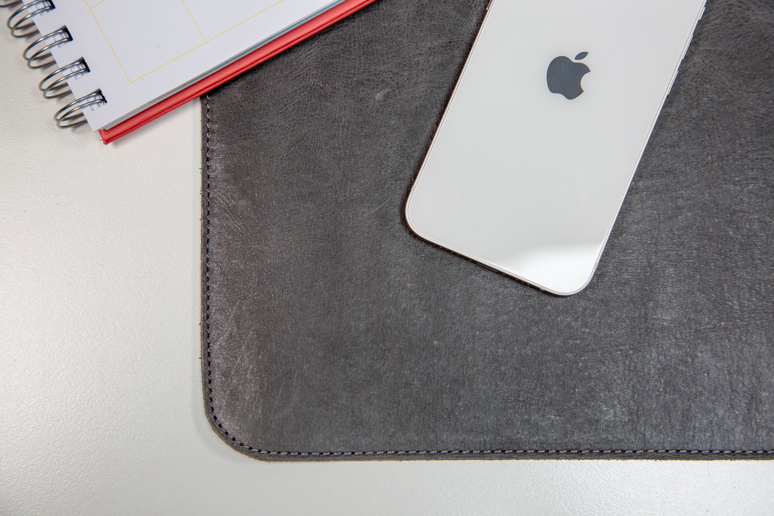 Office Desk Mat Handmade Full Grain Leather Desk Mat Leather - Etsy