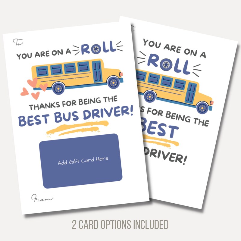 Bus Driver Thank You - Etsy