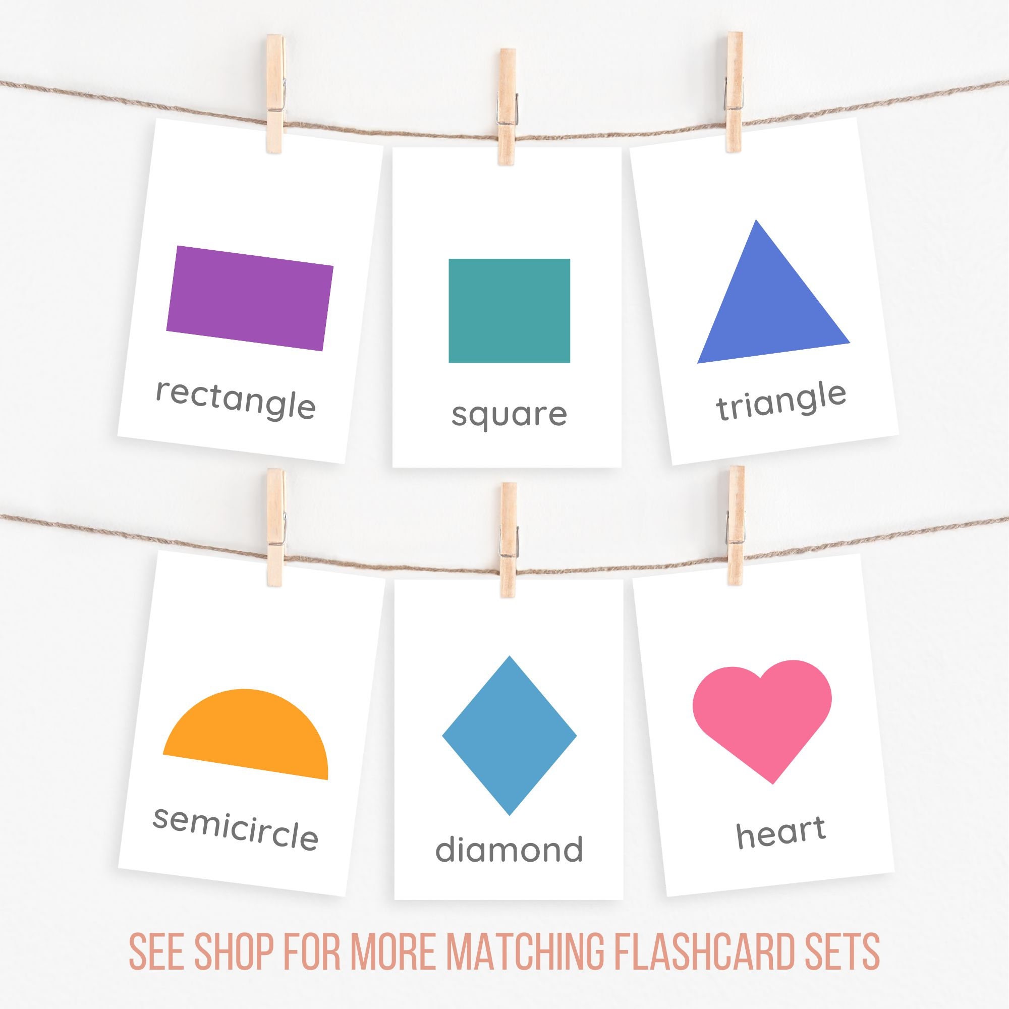 Flashcards Numbers 1-20, Rainbow Numbers Cards, Counting Classroom ...