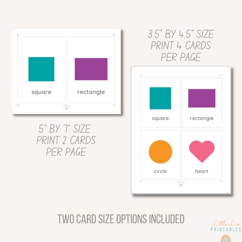 Shapes Flashcards, Basic Geometric Shapes, Toddler Preschool Circle ...