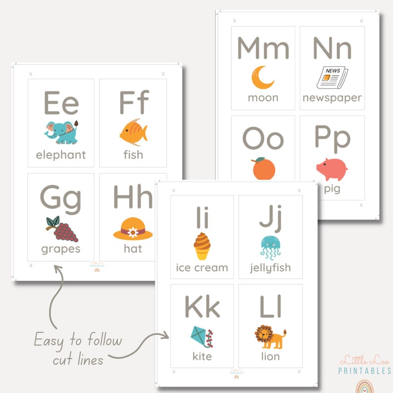 Numbers Shapes and Abcs Card Set A-Z Flashcards Numbers - Etsy