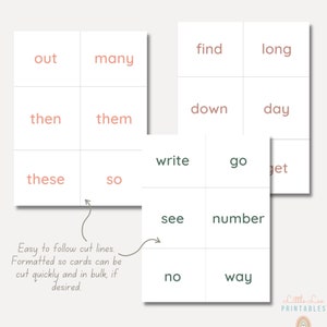 Sight Words Flashcards, Fry Word List, 1st 100 Kindergarten - First ...