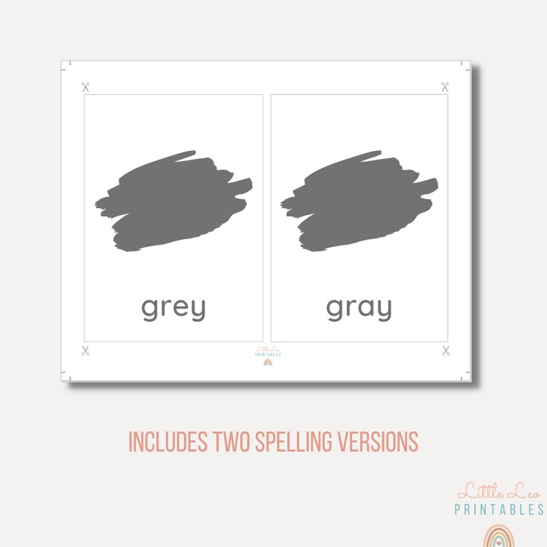 Color Flashcards for Toddlers, Circle Time Preschool Printable, Digital ...