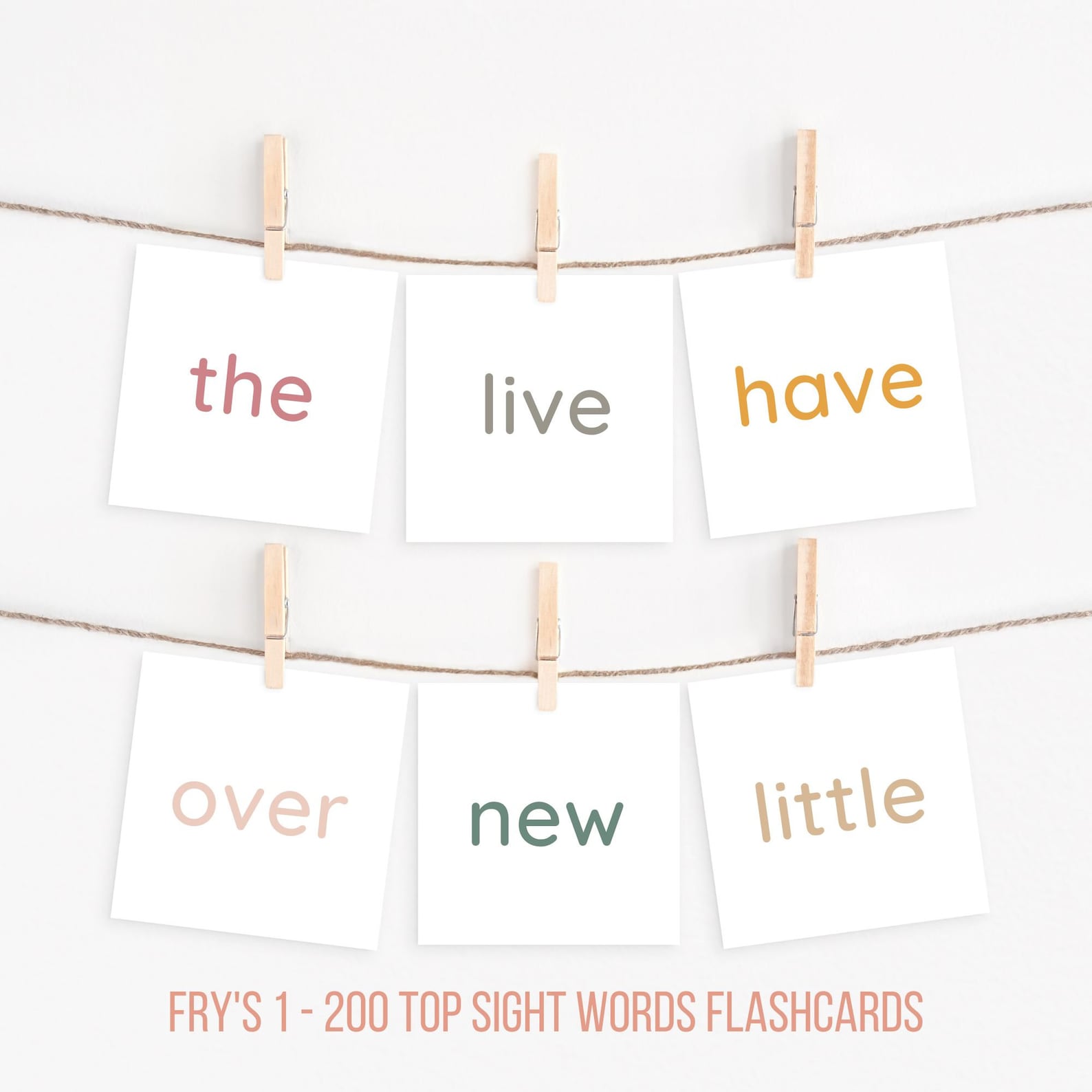 Kindergarten Sight Words Flash Cards Printable, Fry 1st 200 Word List ...