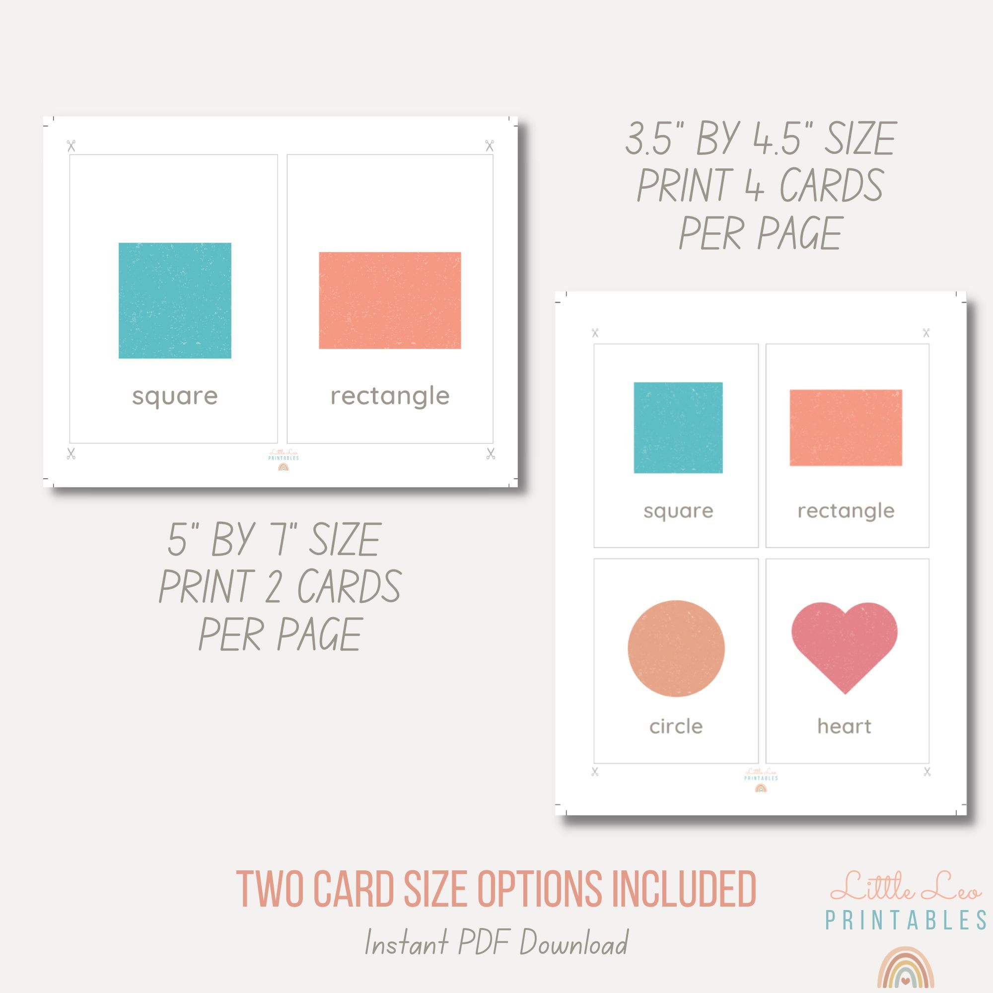 Numbers, Shapes, and Abcs Card Set, A-Z Flashcards, Numbers 1-20 ...