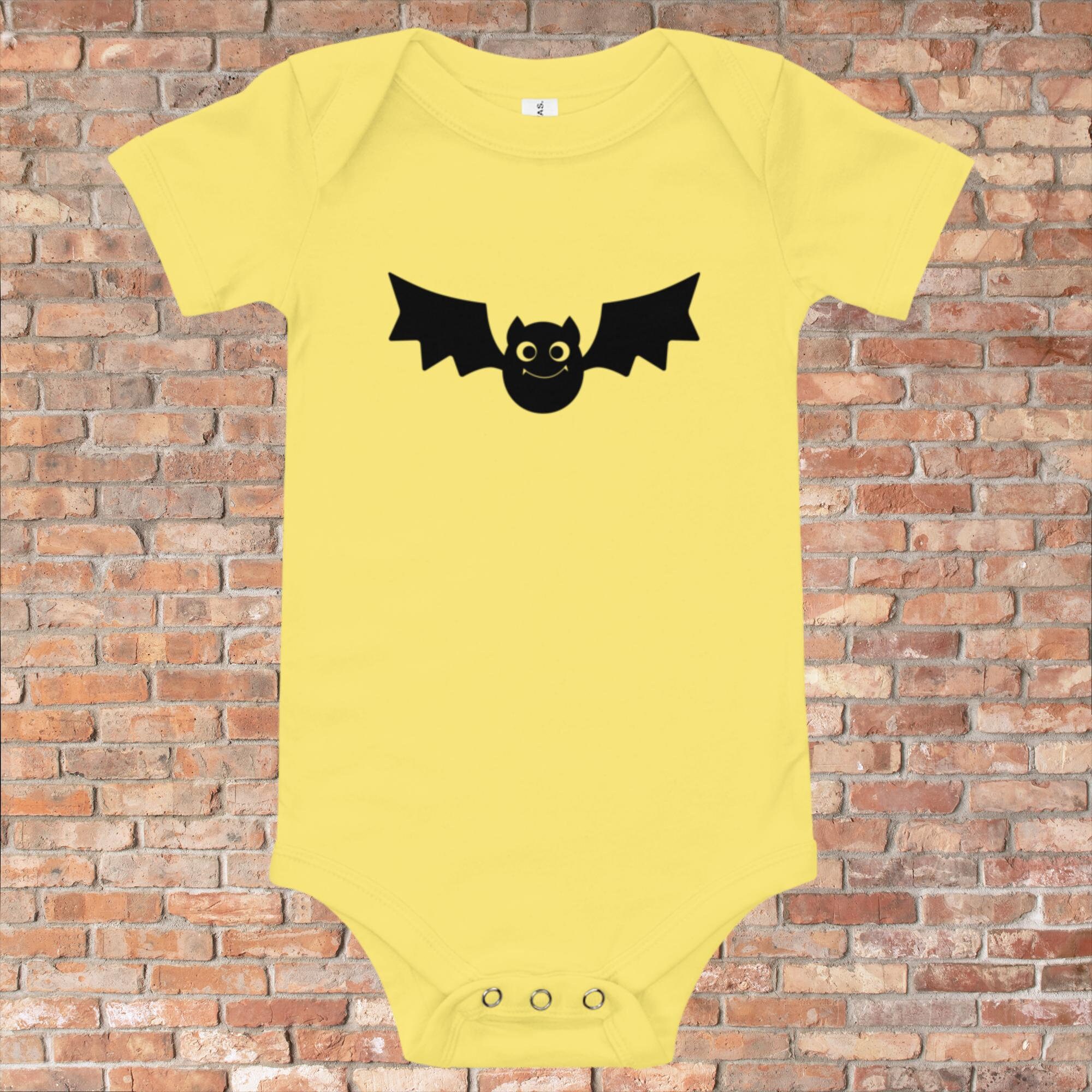 Baby Halloween Bat Onesie, Cute Baby Bat Onesie, Happy Bat Onesie - Etsy