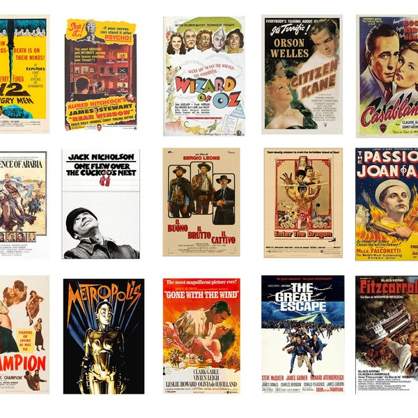 Classic Poster - Etsy