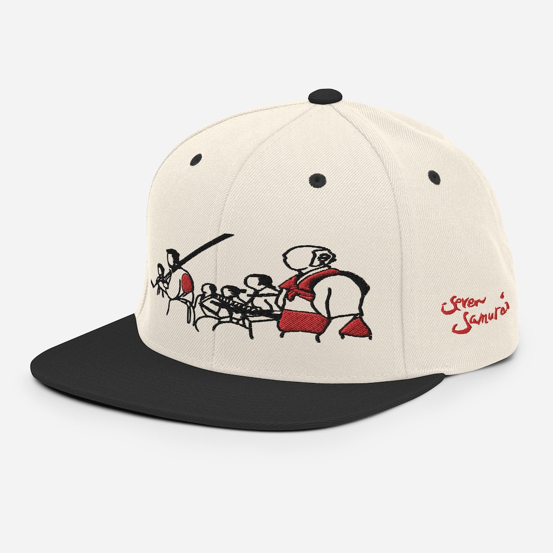 Kurosawa's Cap (seven Samurai Snapback Hat) - Etsy