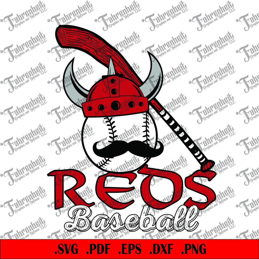 Reds Homerun Viking Cincinnati Style 2 - Etsy