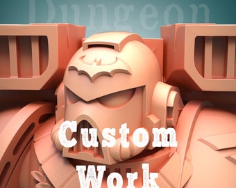 Custom Kitbash Miniature - Etsy