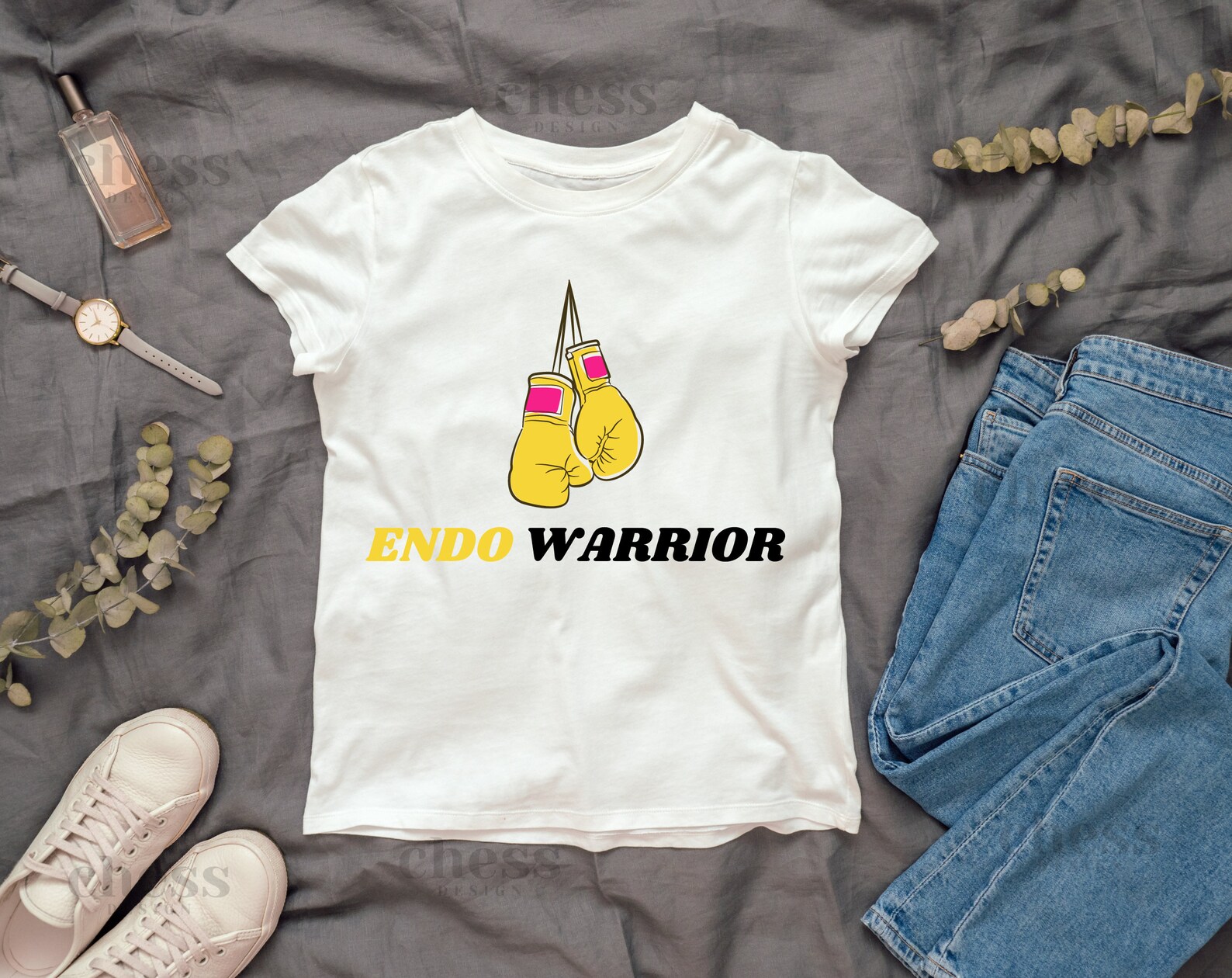 Endometriosis Awareness SVG Endo Warrior SVG Ladies Powerful - Etsy