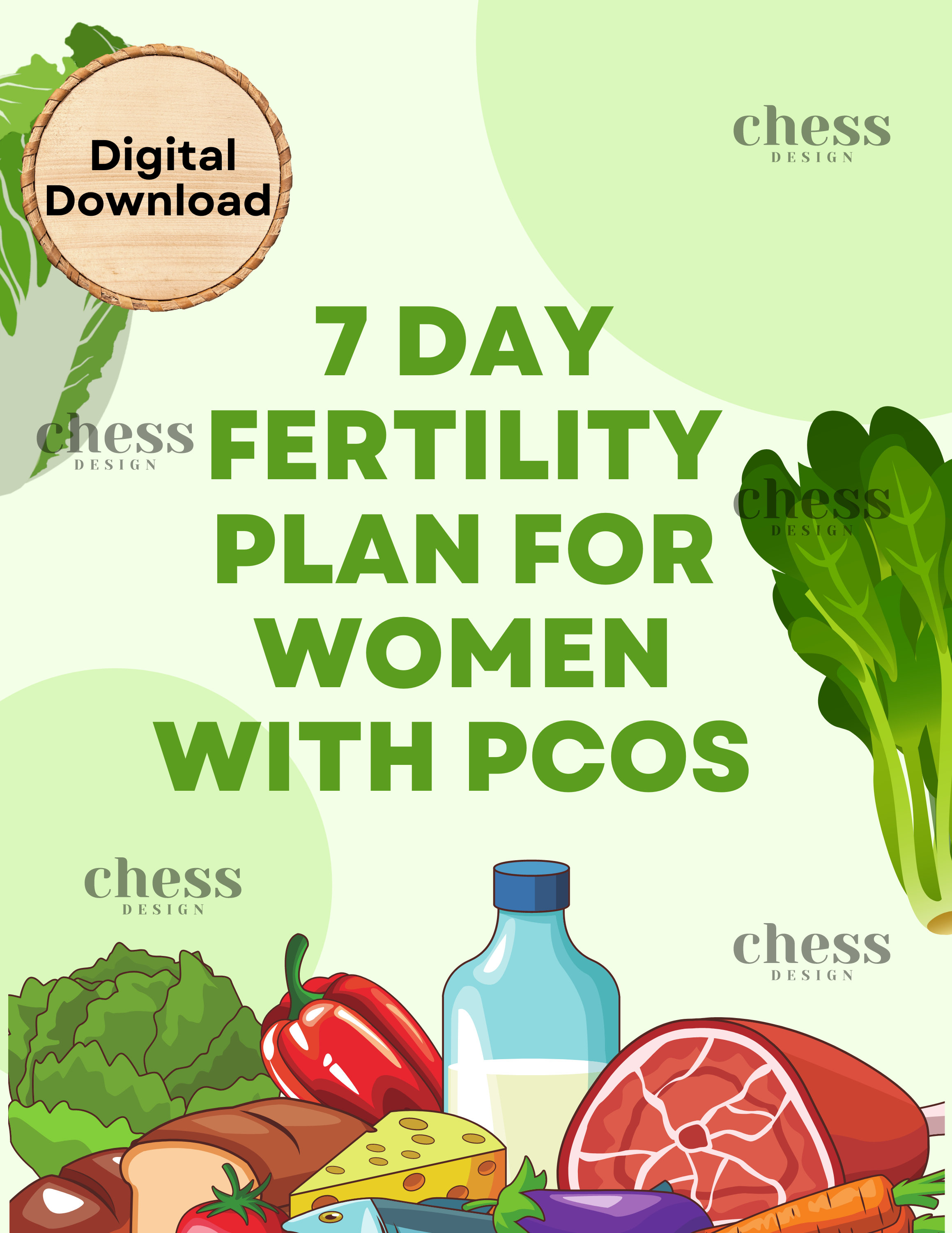 Fertility Plan for PCOS PCOS Awareness PCOS Fertility Pcos Food Recipes ...