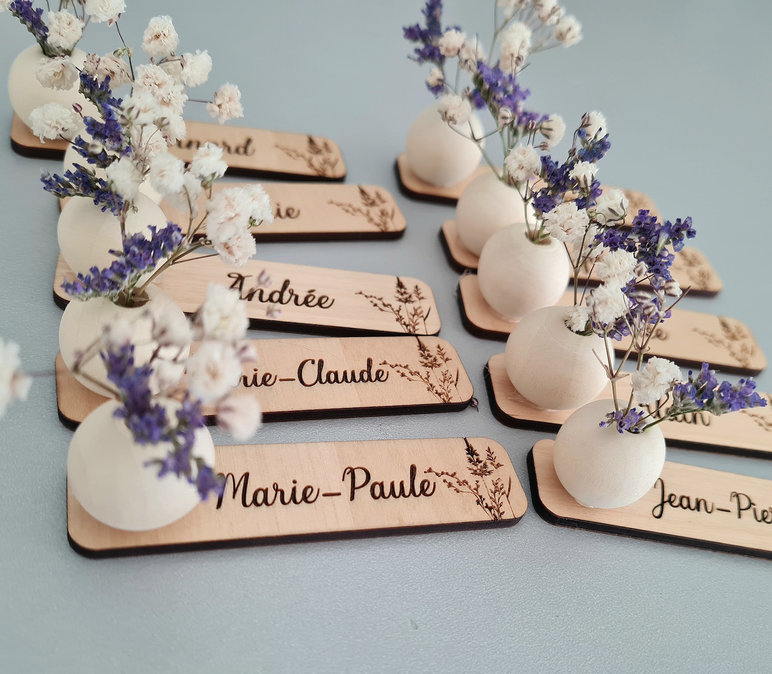 Personalized Place Marker for Weddings, Birthdays, Christmas, Etc. - Etsy