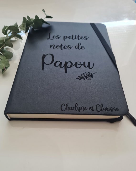 Carnet de note personnalisé en cuir PU - Etsy France