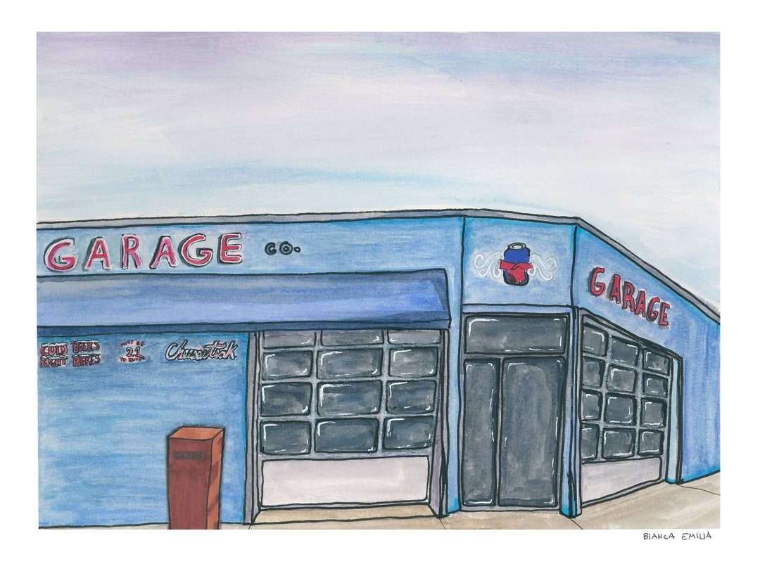 Garage Bar in Fishtown | Philadelphia (art Print) - Etsy