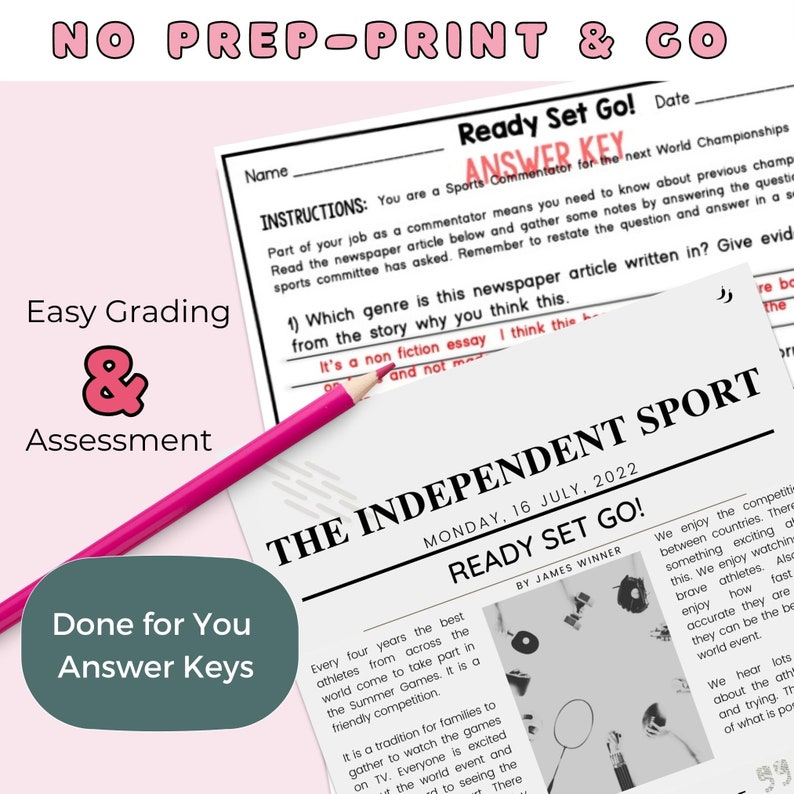 4th Grade Reading Fluency Passages | Reading Comprehension Questions ...