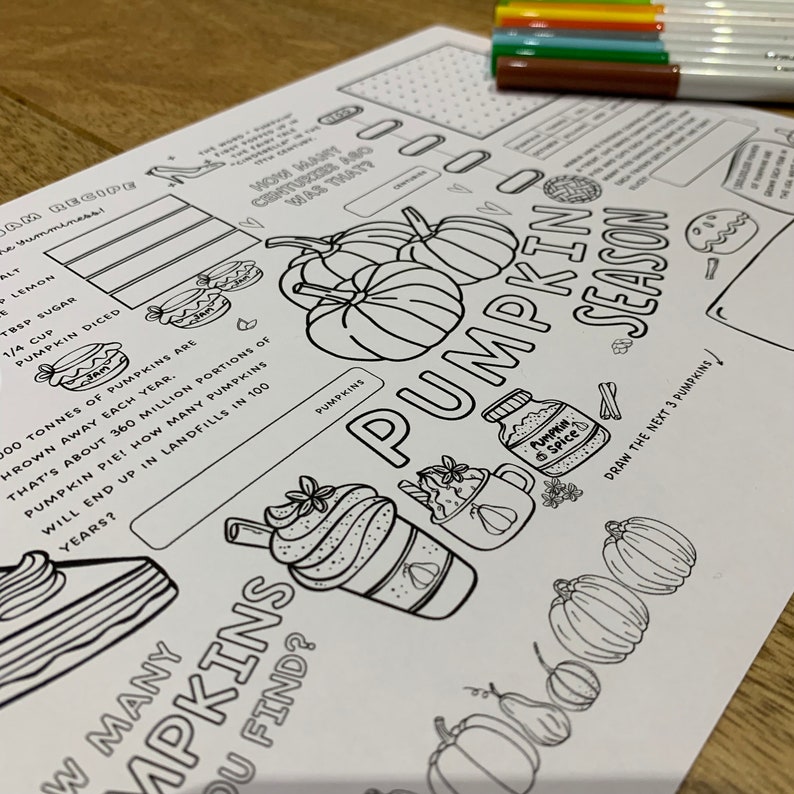 Math Coloring Pages, Autumn Worksheets for Upper Grades Fall Classroom ...