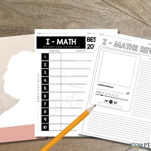 Math Themed Bulletin Board Kit With Boho Letters, Mindset Posters ...