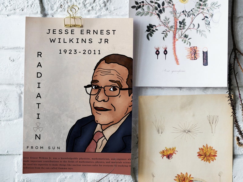 Mathematician Poster Set to Teach Black History, Gift for a Math ...