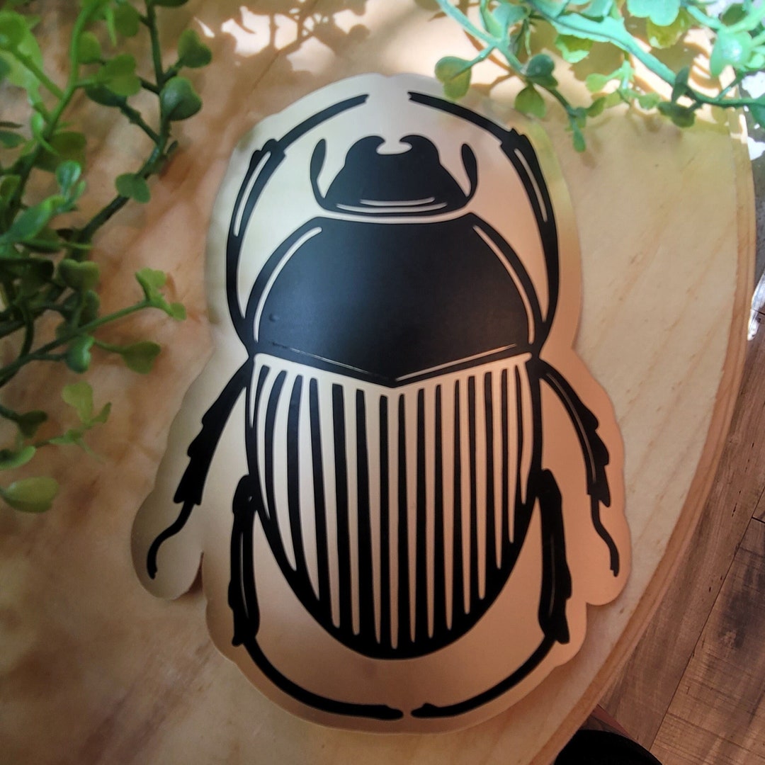 Scarab Beetle Sticker Vinyl - Etsy