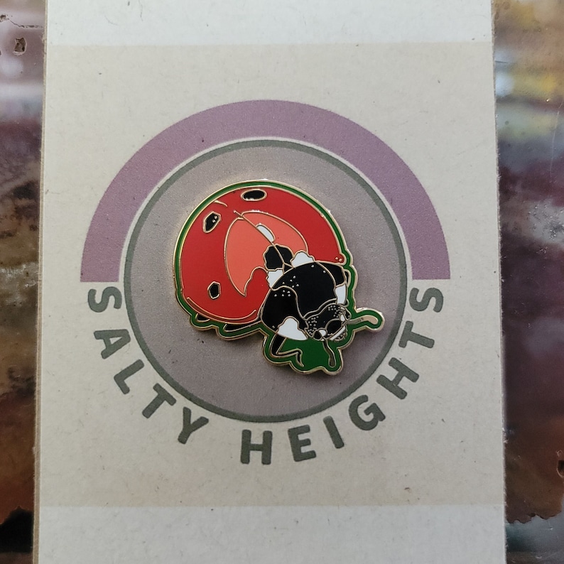 Ladybug Hard Enamel Lapel Pin - Etsy