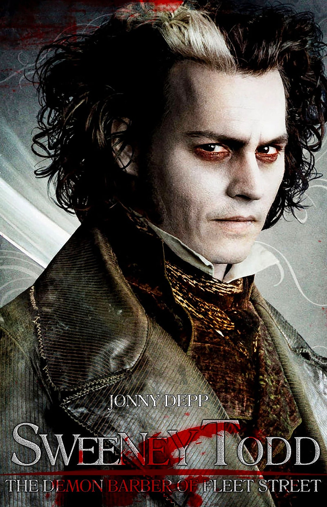 Horror Gift Sweeney Todd Instant Download Printable Movie - Etsy