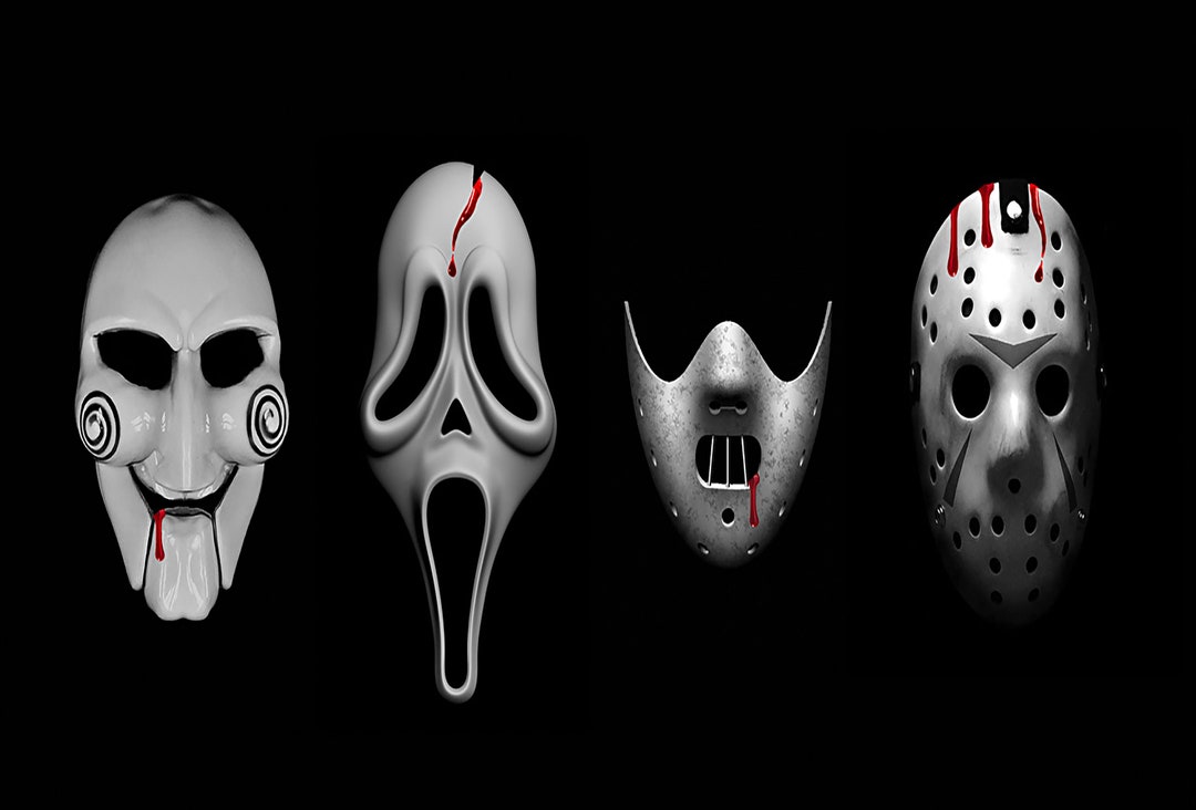 Horror Gifted Horror Masks Poster Metal Sign Horror Gifted - Etsy