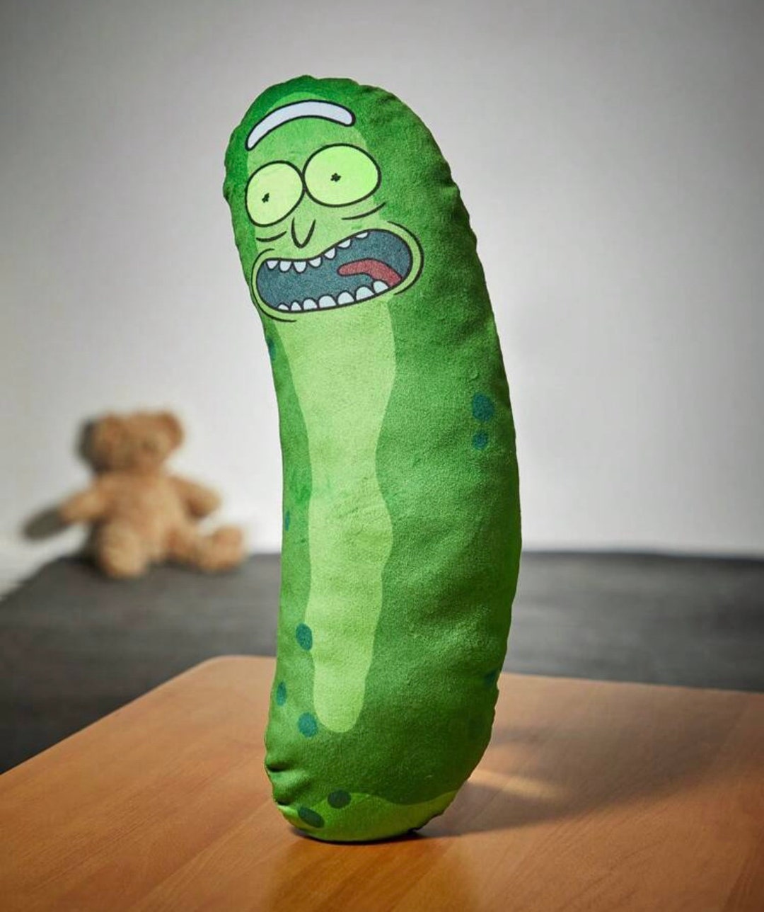 Horror Gift Rick and Morty Pickle Throw Cushion - Etsy